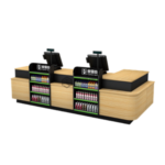 How a Checkout counter Conveyor Belt Works - Supermarket Shelf & Rack ...